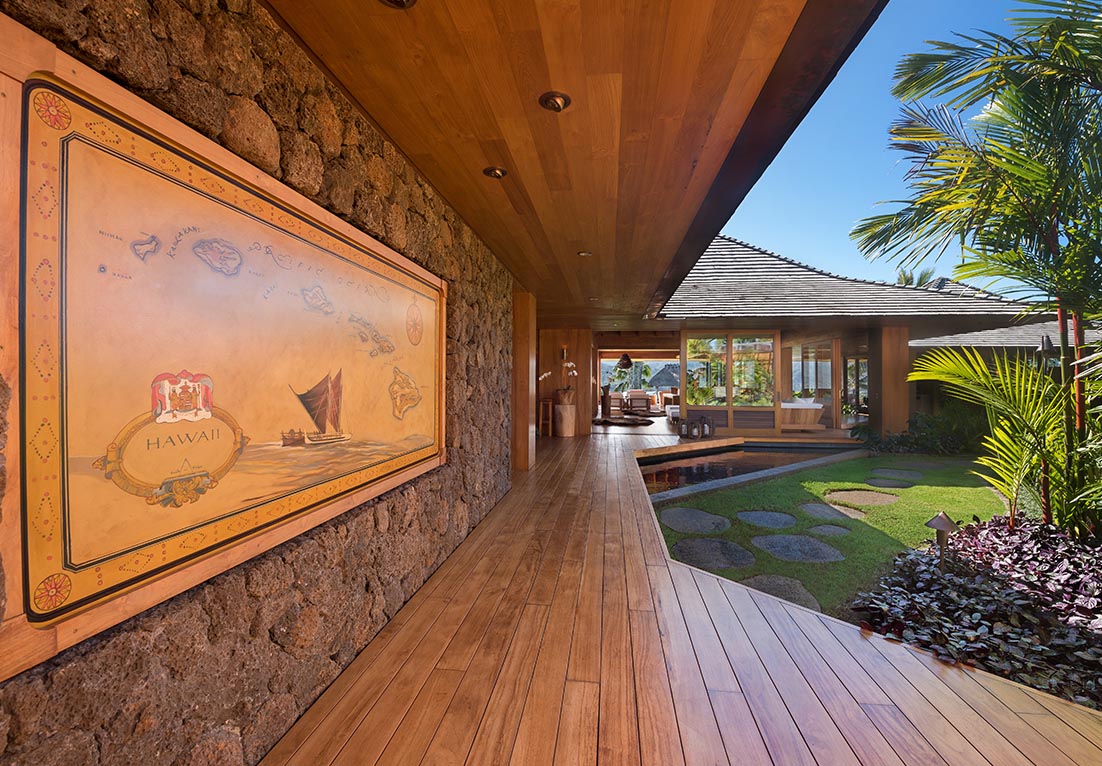 The Beauty of Reclaimed Teak Wood Soffit and Ceilings